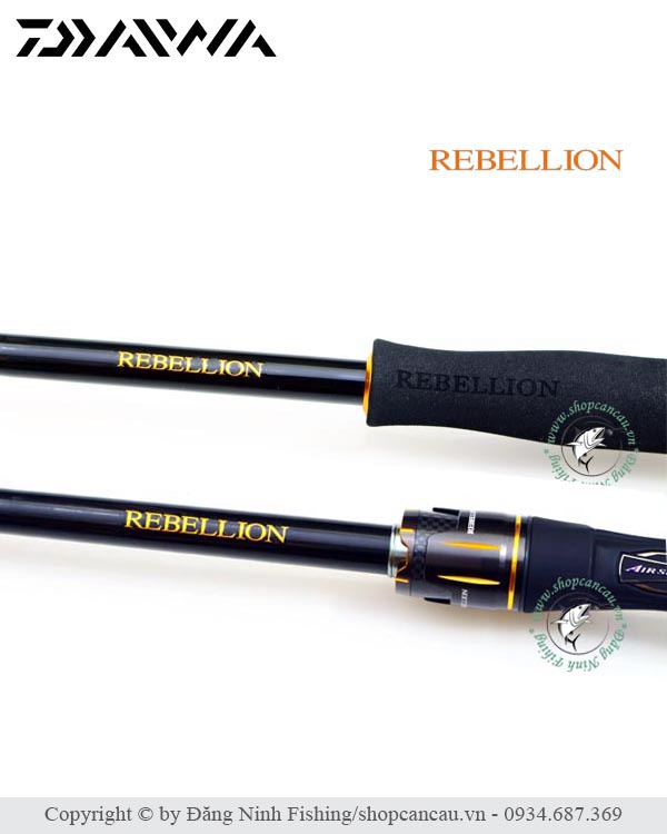 Cần câu lure Daiwa Rebellion - Kẻ nổi loạn 2020